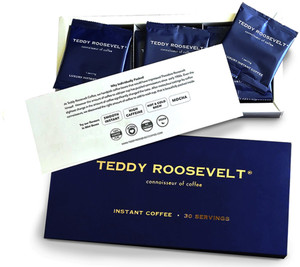 Teddy Roosevelt 30 servings box, 100% Arabica Instant Coffee Price in ...