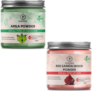 puranex 100% Natural & Pure Amla Powder For Natural Texture & Colour ...