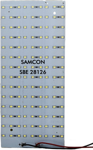 Samcon 12 VOLT 126 SMD LED PCB Rigid Hard Strip Bulbs 1m (White ) High ...