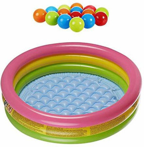 NHR Inflatable Kid’s Swimming Holi Pool,Water Holi Pool Bath Tub,Kiddie ...