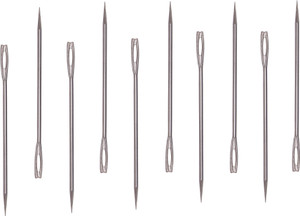 Vardhman Packing Bag Needles, 17 cm long, 10 pcs, used to work with ...