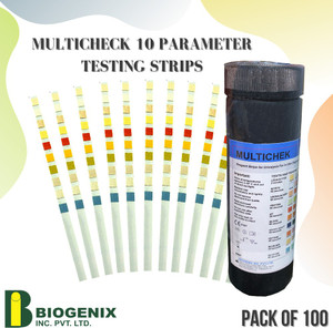 Biogenix Multicheck 10 Parameter Test Strips Ph Test Strip Price in ...