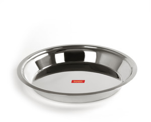 Sumeet Heavy Stainless Steel Parat (2.1Ltr, 31.5Cm), Silver Paraat ...