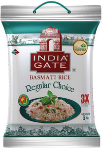 INDIA GATE Regular Choice Basmati Rice (Medium Grain) Price in India ...
