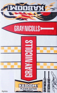 Kyrios Gray Nicolls KABOOM Bat Sticker David Warner Bat Sticker - Buy ...