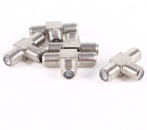 SUPER 3 way F female cable Connector / Cable Jointer Cable Extension ...