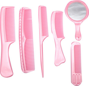 BabiLa UNBREAKABLE COMB SET OF 6 PCS hair combo Price in India - Buy ...