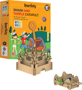 Smartivity Smash and Topple Catapult STEM STEAM Educational DIY ...