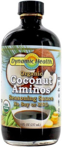 Dynamic Health Laboratories, Organic Coconut Aminos, Seasoning Sauce, 8 ...