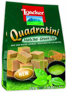 LOACKER Quadratini Matcha - Green Tea Italy Waffles Price in India ...