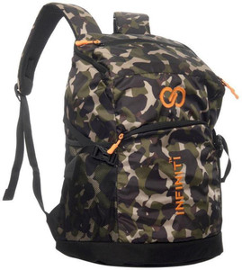 INFINITI Green Camouflage Backpack 30 L Laptop Backpack Green - Price ...