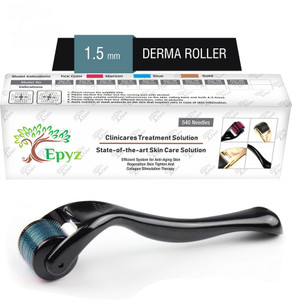Epyz Derma Roller Cosmetic Micro Needling Instrument with 540 Needles ...