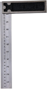 M MOD CON Tri Square Tool 90 Degrees Right Angle Ruler 10 Inch Tri ...