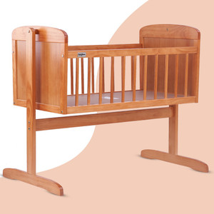 baybee Wooden Cradle for Baby New Born Baby Swing Cradle | Baby Crib ...