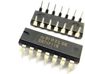 Ihc 74F11N / 7411 TRIPLE AND LOGIC GATE 3 IN 1 OUT PDIP-14 IC (PACK OF ...