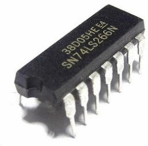 Ihc 74266 DM74LS266N / DM74LS266 Quad 2-Input Exclusive-NOR Gate with ...