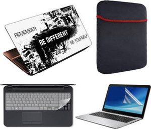 Lonaar 4IN1 Vinyl Decal Laptop Skin Combo With Screen Guard, Key Guard ...