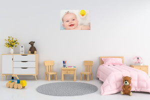 Baby Sticker Poster For Decoration|Baby Bathing Poster For Expecting ...