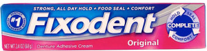 Fixodent Complete Original Denture Adhesive Cream Toothpaste for Adult ...