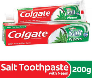 Colgate Active Salt Neem Toothpaste, Germ Fighting Toothpaste for ...