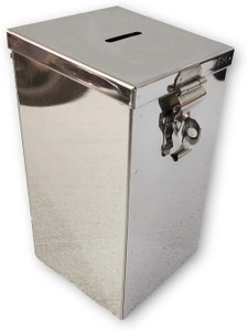 JAYCO Stainless Steel Coin Box / Donation Peti / Gullak Coin Bank Price ...