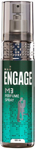 Engage M3 Perfume Spray For Men, Fresh and Minty, Skin Friendly, 120ml ...
