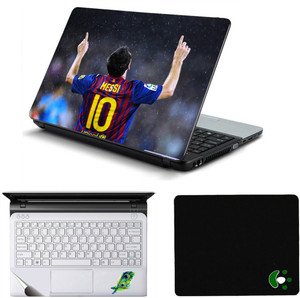 Namo Art Lionel Messi Laptop Accessories Combo - Laptop Skin Sticker ...