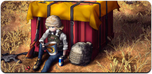 Ryca Pubg Airdrop Wallpaper 3D Design High Resolution Desk Pad With Non ...