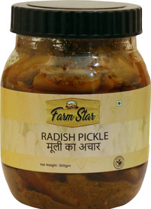 farm star RADISH PICKLE- MOOLI KA ACHAR- TASTY & TANGY PICKLE Radish ...