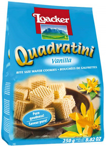 LOACKER Quadratini Vanilla Wafers of Italy 250g Waffles Price in India ...