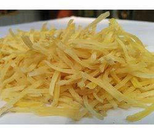 Organic Bites Ready to Fry Raw Potato Sev / Dry Potato Fryums (Crunchy ...