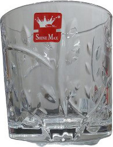 Shine Max (Pack of 6) SWG3005-3 Glass Set Whisky Glass Price in India ...