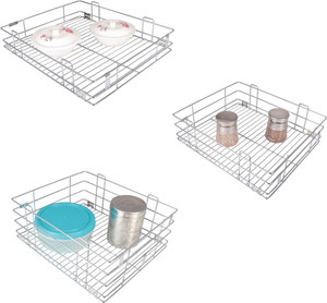 Landwood Utensil Kitchen Rack Steel stainless steel set of 3 20x20 inch ...