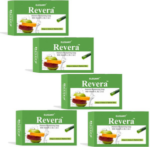 Revera Aloevera With Multivitamin soap 5x75gm - Price in India, Buy ...