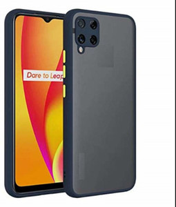 LINASO Back Cover for Samsung Galaxy F12 Transparent Hybrid Matte ...