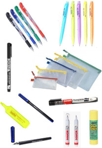 SMKT Stationery Kit| Basic Stationery Kit for Home –Office use ...