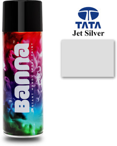 banna Automotive paint for Tata Cars Silver Spray Paint 440 ml Price in ...