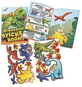 Fun Express - Dinosaur Sticker Books - Stationery - Activity Books ...