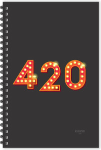 ESCAPER Number 420 - Numeric Diary (Ruled - A5 Size - 8.5 x 5.5 inches ...