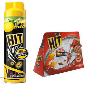 Hit kills dengue malaria 200ml + anti-roach gel 20g - Buy Baby Care ...