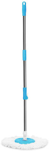 TOPREDO Universal Mop Rod Stick Stainless Steel with & 1 Super ...