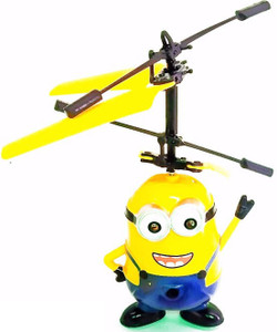 ST Pick Unique Infrared Controlled Gravity Sensor LED Flying Minion Toy ...