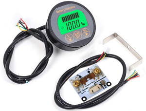 amiciSense 8-80V LCD Lead Acid Li-Ion LiFePO Battery Capacity Indicator ...