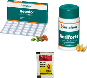 HIMALAYA A Combo Of Natural & Herbal Product of Geriforte Tablet works ...