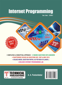 Internet Programming: Buy Internet Programming by A. A. Puntambekar at ...