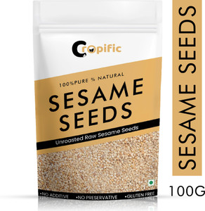 Cropific Sesame Seed, White Till healthy 100g Sesame Seeds Price in ...