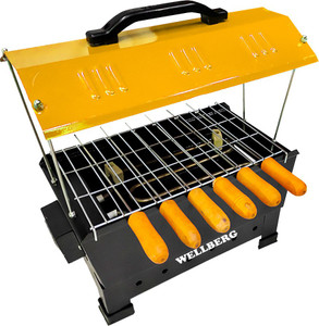 WELLBERG Multi Purpose Electric & Non Electric Barbeque Grill & Tandoor ...