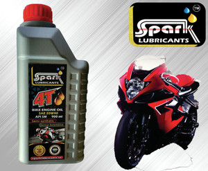 SPARK LUBRICANTS SPARK 20w40 SM Synthetic Blend Engine Oil (900 ml ...