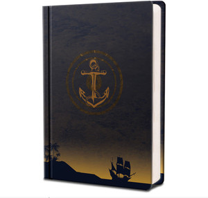 Jhingalala Rusty Anchor Hard Bound Undated A5 Diary Notebook (20 X 14.5 ...
