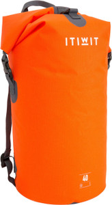 Itiwit by Decathlon Waterproof Dry Bag 40L - Orange 40 L Laptop ...